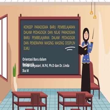 KONSEP PARADIGMA BARU PEMBELAJARAN DALAM PEDAGOGIK DAN NILAI PARADIGMA ...