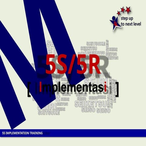 Materi Konsep Pelatihan & Implementasi 5R/5S untuk Industri | PPTX
