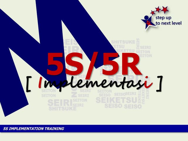 Materi 5 R (ringkas, rapi,resik,rawat,rajin) | PDF