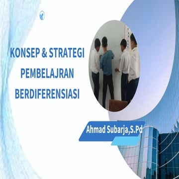 Materi konsep pembelajran berdiferensiasi.pptx