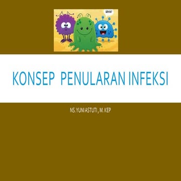 Konsep penularan infeksi | PPTX
