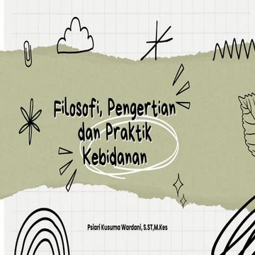 Konsep Kebidanan KB2 - Filosofi dan Paradigma Kebidanan | PPTX