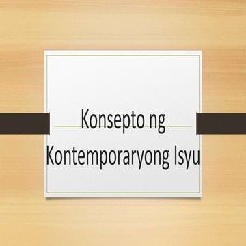 Konsepto-ng-Kontemporaryong-Isyu.pptx