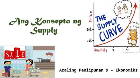 Elasticity of Supply (Filipino) | PPTX