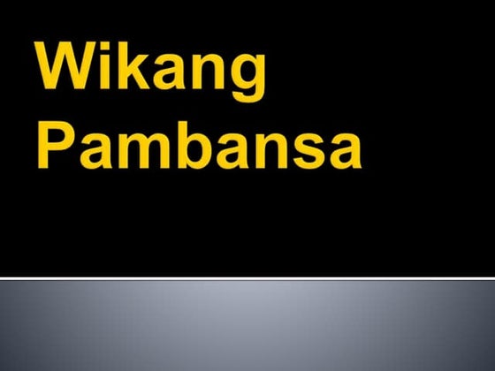 Barayti ng Wika: Dayalek, Idyolek, Sosyolek | PPT