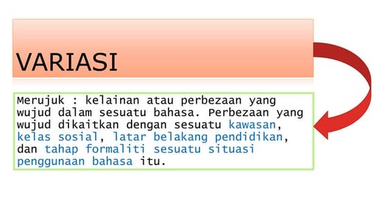 Variasi Bahasa STPM Sem3 | PPTX
