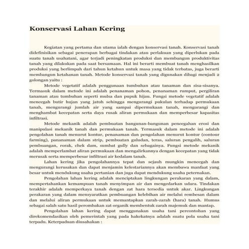 Konservasi pertanian Lahan Kering menuju pertanian nberkelanjutan.docx