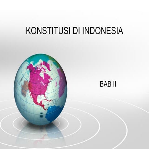 Konstitusi di indonesia | PPT