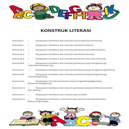 Konstruk linus (literasi) | DOCX