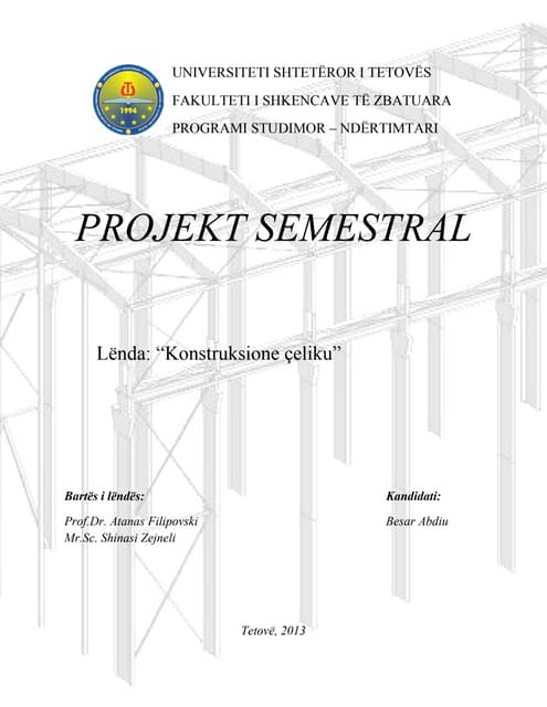 001 izvedbeni projekat | PDF