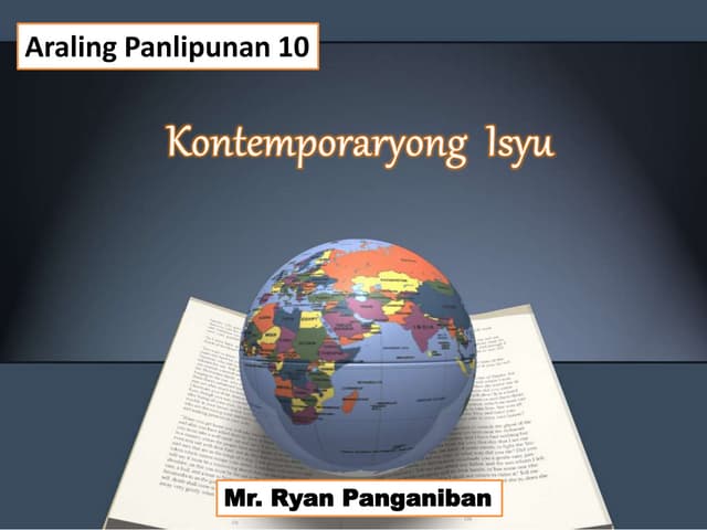 AP 10 KONTEMPORARYONG ISYU- Migrasyon | PPTX