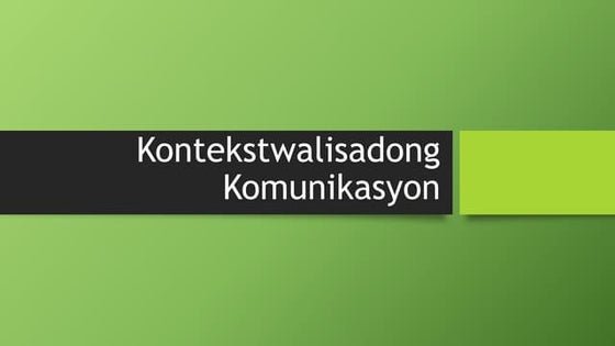Conative, informative at labeling na gamit ng Wika | PPTX