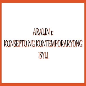 kontemporaryong isyu.pptx