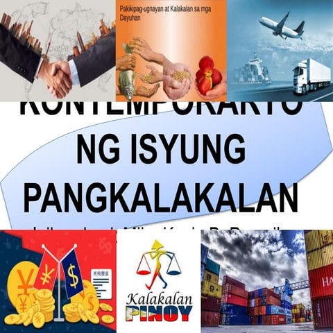 KONTEMPORARYONG ISYUNG PANGKALAKALAN.pptx