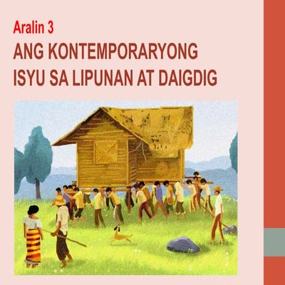 kontemporaryong isyu sa lipunan at daigdig.pptx