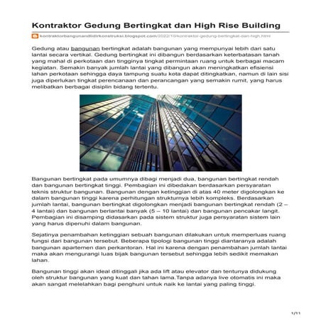 Kontraktor Gedung Bertingkat dan High Rise Building.pdf