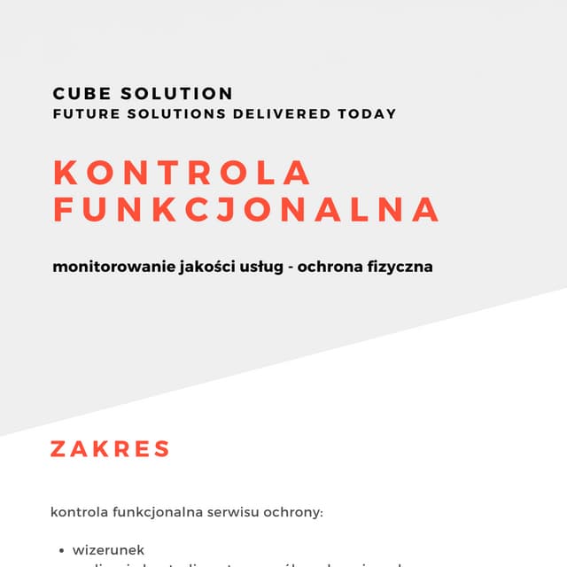 Kontrola funkcjonalna | PDF Kontrola funkcjonalna | PDF