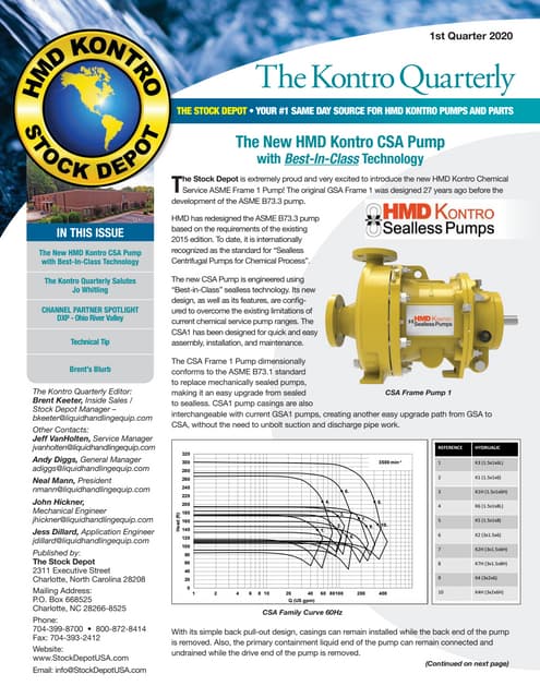 Kontro Quarterly 1st Qtr 2018 | PDF