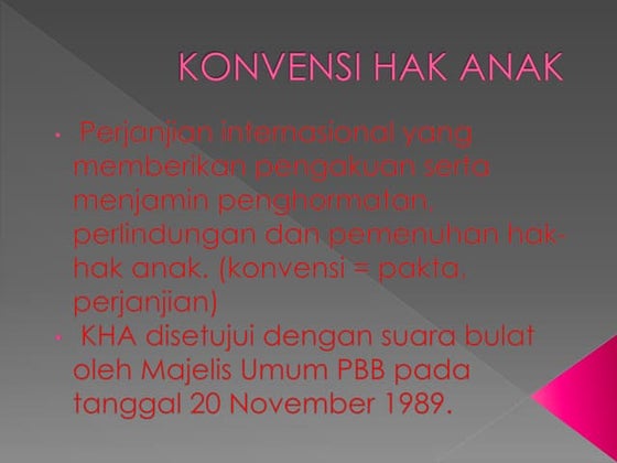 Hak Anak | PPT