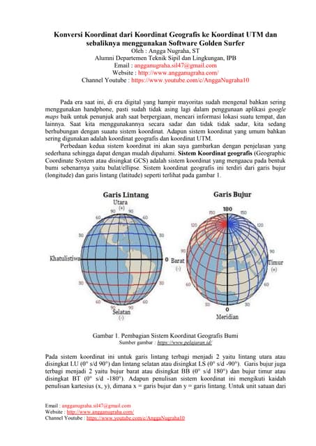 Laporan Layout Peta Dengan Qgis | PDF