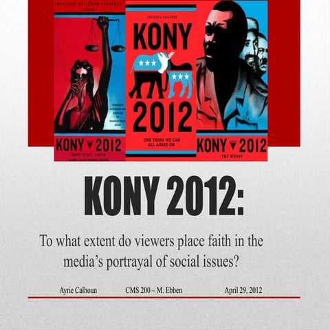 Kony 2012 | PPT