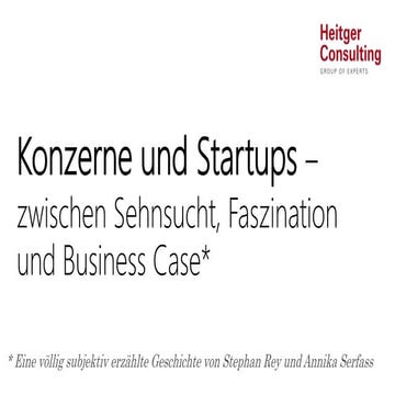 Barbara Heitger presentations