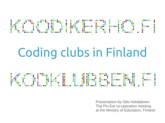 Introduction to Code Club | PPT