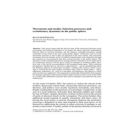 Social Media & Activism | PDF