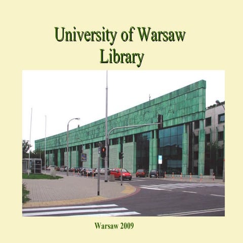 University of Warsaw Library | PPT