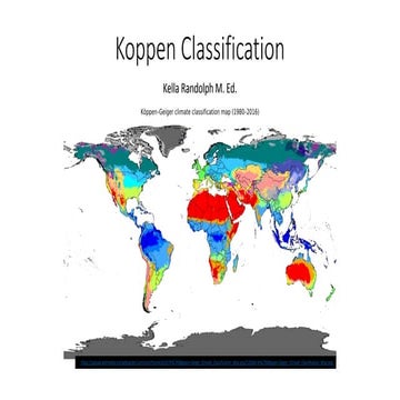 Koppen Climate Classification | PPTX