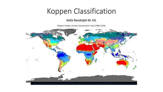Koppen classification system | PPT