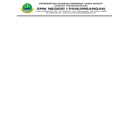 Kop s urat smkn 1 panumbangan | DOCX