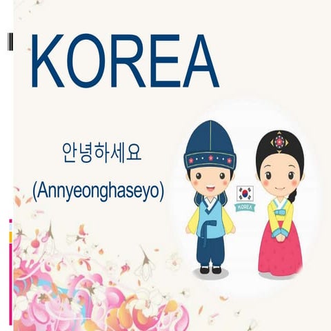 Korean Slide Show | PPTX