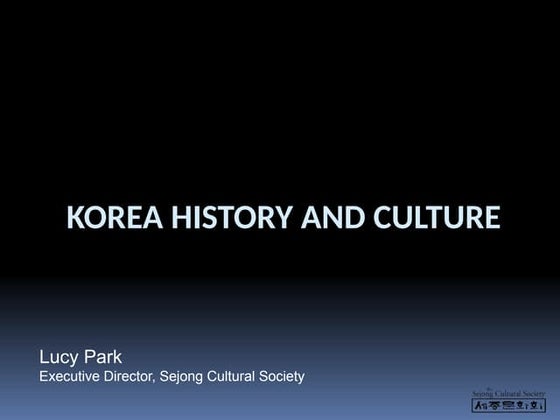Korean history | PPTX