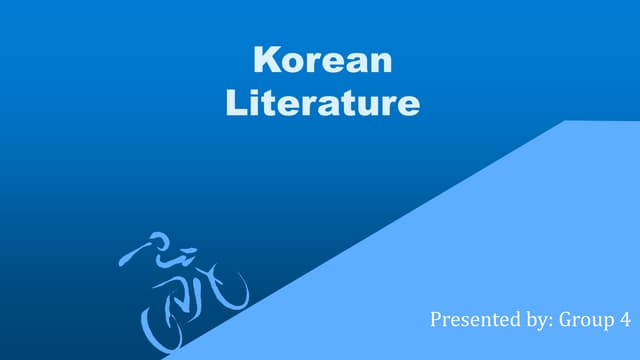Masterpieces of korean literature | PPTX