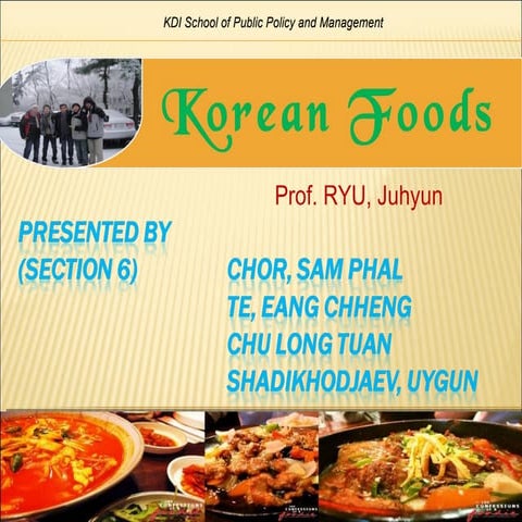 Korean food | PPT