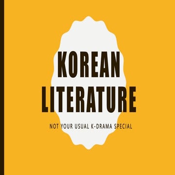 KOREAN LITERATURE.pptx