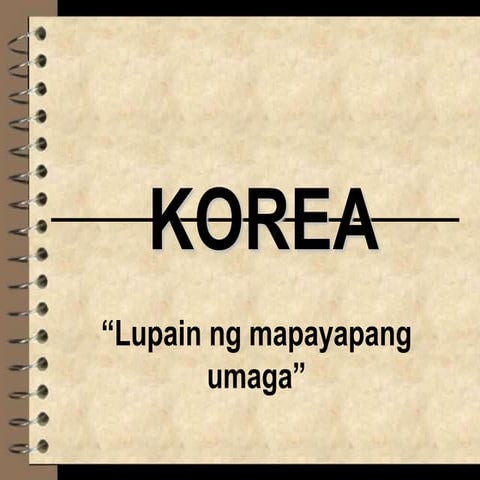 tangway ng Korea | PPT