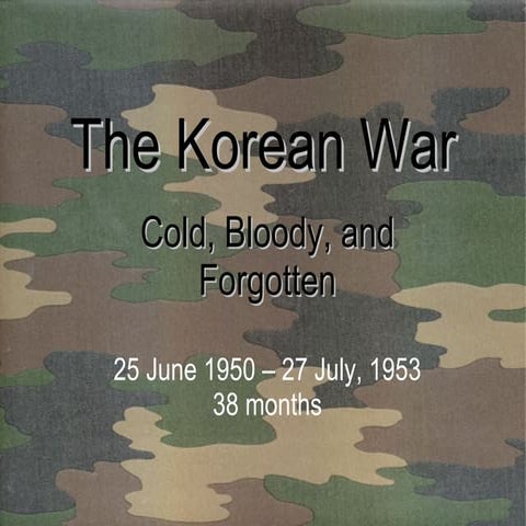 Korean war | PPT