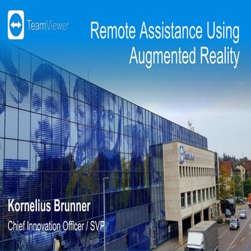 TeamViewer: Remote Assistance using Augmented Reality | PDF | Business ...