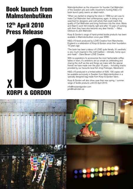 K&Gx10@Malmsten E Invite | PDF
