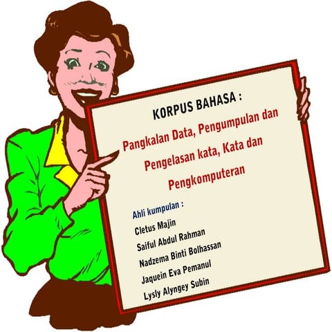 Korpus bahasa yeen kak ikin | PPT