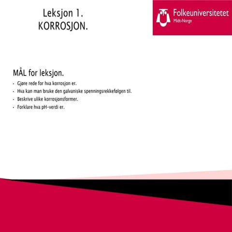 Korrosjon | PPTX