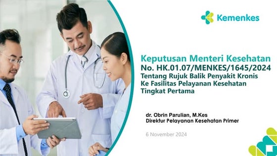 Buku Panduan Praktis BPJS Kesehatan - Program Rujuk Balik (PRB) | PDF