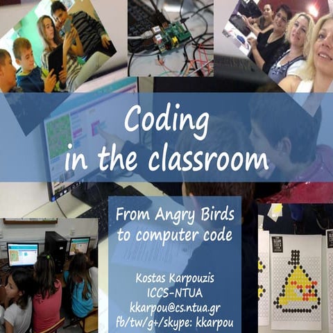 EU Code Week and Girls Go Coding | PPTX | Programming Languages | Computing