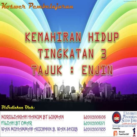 Koswer KHB:Bab Enjin | PPTX