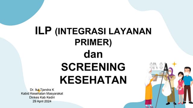 PPT pelatihan kader untuk kesehatan dan edukasi | PPTX