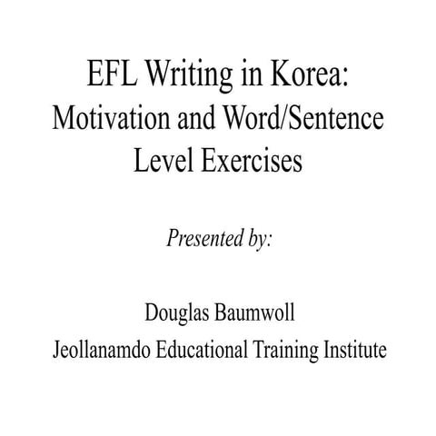 Word and Sentence Writing and Word Order | PPT