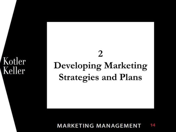 Chapter 2 Developing Marketing Strategies and Plans | PPT | Business ...