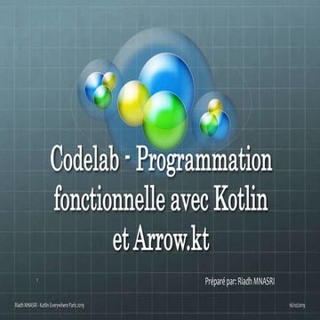 Kotlin arrowkt | PPTX | Programming Languages | Computing
